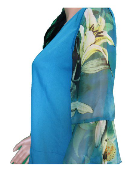 PR Clothing Sheer Sleeve Top | Bargain As Clothing